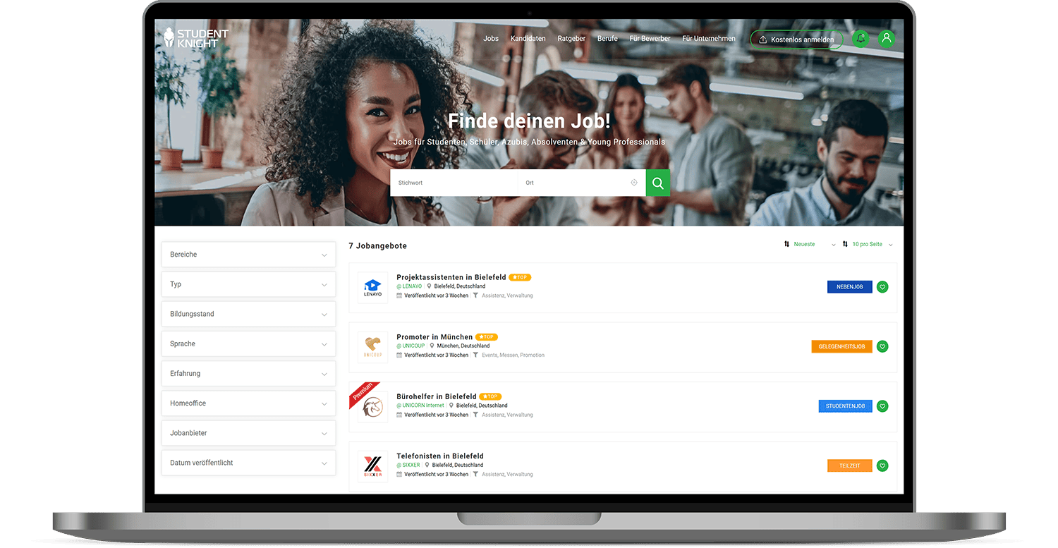 Jobbörse für Technik & Technologie | TECHKNIGHT